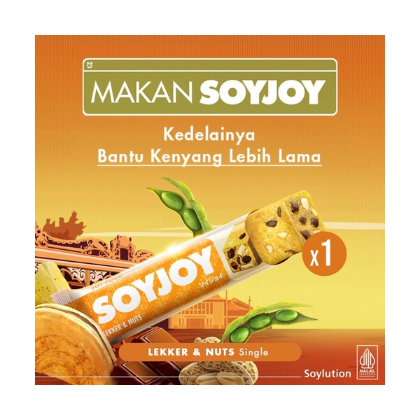 Soyjoy Lekker and Nuts 28 Gr | Indonesia Distribution Hub