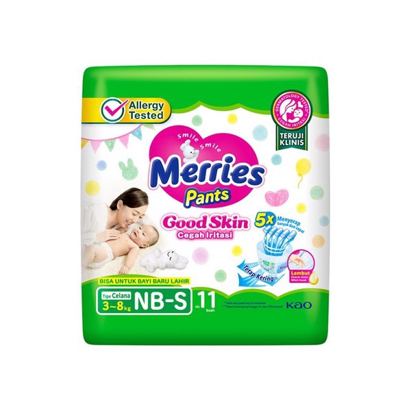 Merries Pants Good Skin S-11 | Indonesia Distribution Hub