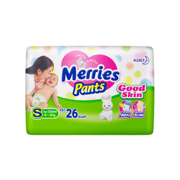 Merries Pants Good Skin S-26 | Indonesia Distribution Hub