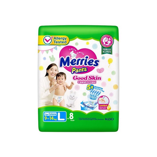 Merries Pants Good Skin L-8 | Indonesia Distribution Hub