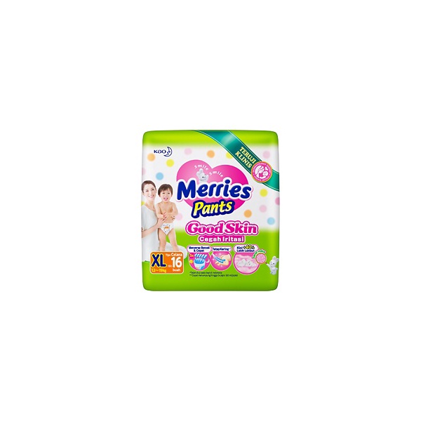 Merries Pants Good Skin Xl-16 | Indonesia Distribution Hub
