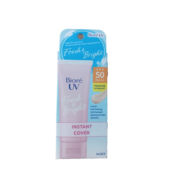 Biore UV Fresh & Bright Instant Cover 30gr | Indonesia Distribution Hub