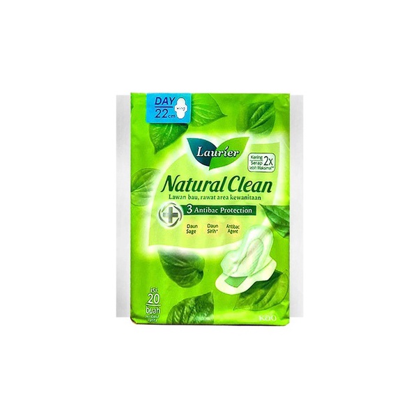 Laurier Natural Clean Wing 20s | Indonesia Distribution Hub