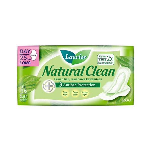 LAURIER NATURAL CLEAN LONG WING 16S | Indonesia Distribution Hub