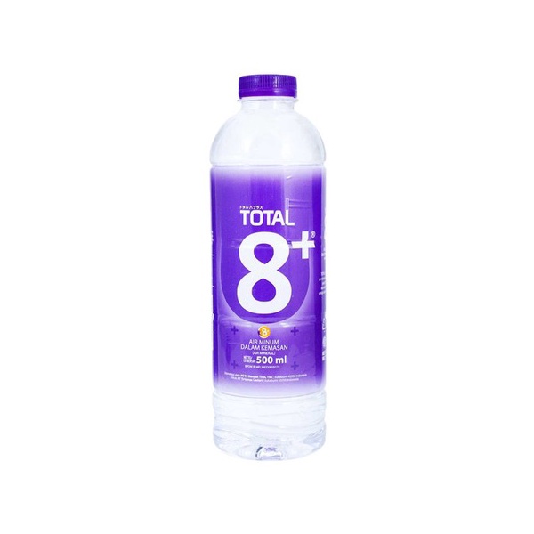 TOTAL 8+ Botol 500 mL | Indonesia Distribution Hub