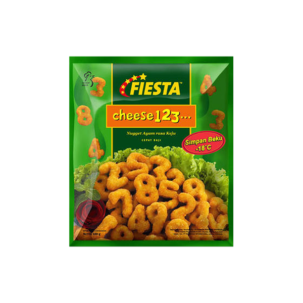 FIESTA Nugget Cheese 123 500Gr (1 pack) | Indonesia Distribution Hub