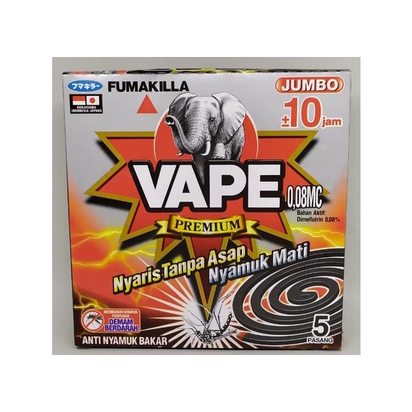 Vape Jumbo Tanpa Asap 0,08MC | Indonesia Distribution Hub