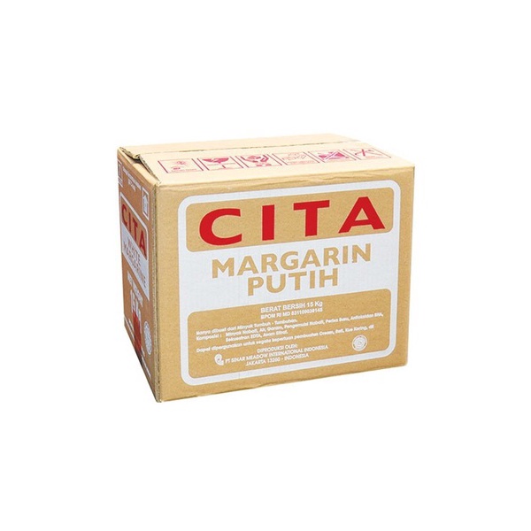 Cita Margarine Putih 15 Kg | Indonesia Distribution Hub