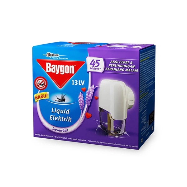Baygon Liquid Electric Base Set 33 ML | Indonesia Distribution Hub