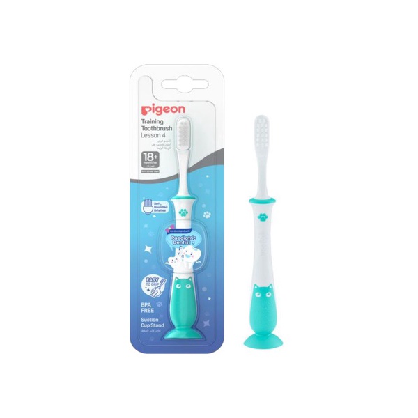 PIGEON Training Toothbrush Lesson-4 MINT | Indonesia Distribution Hub