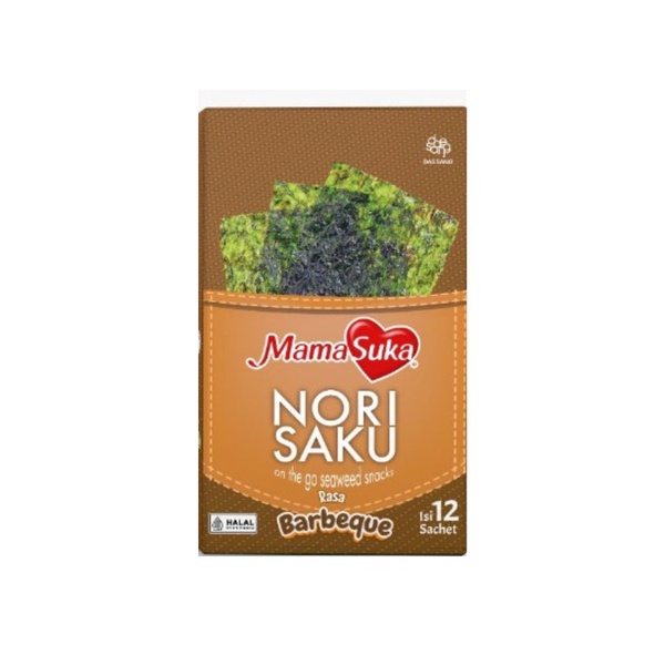 Mamasuka Nori Saku 2Gr BBQ BOX (192) | Indonesia Distribution Hub