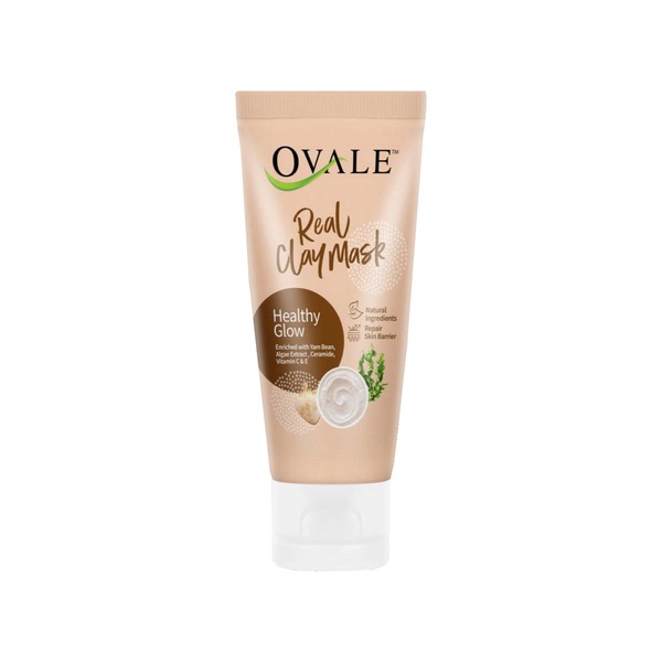 Ovale Real Clay Mask 75Gr HEALTHY GLOW | Indonesia Distribution Hub Ovale Real Clay Mask 75Gr HEALTHY GLOW | Indonesia Distribution Hub