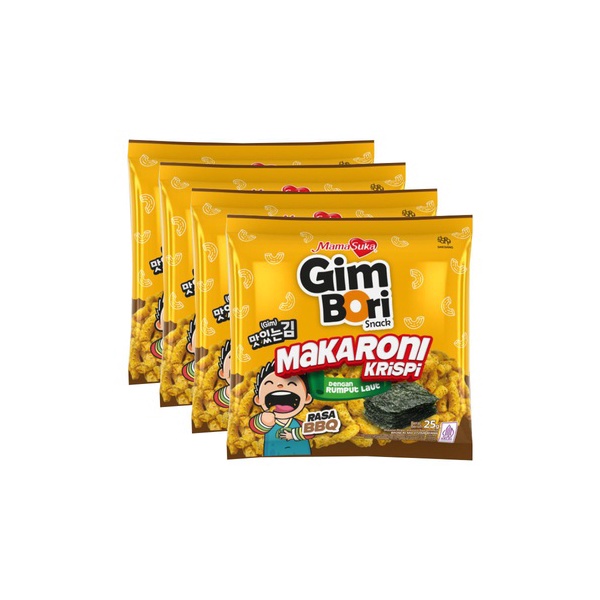 Mamasuka Gimbori Makaroni 25Gr BBQ | Indonesia Distribution Hub