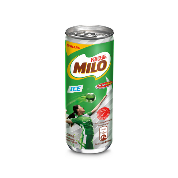 Nestle Milo Activ-Go RTD Can 240mL | Indonesia Distribution Hub