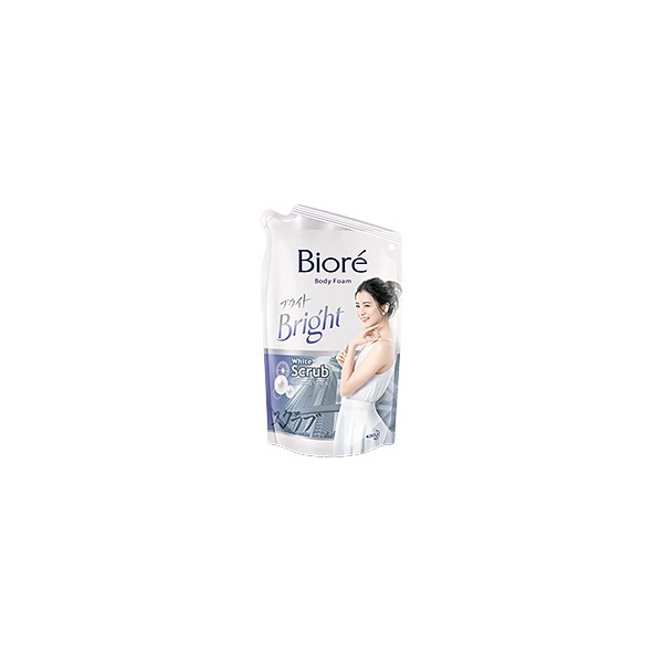 Biore Body Foam White Scrub Pouch 450 mL | Indonesia Distribution Hub