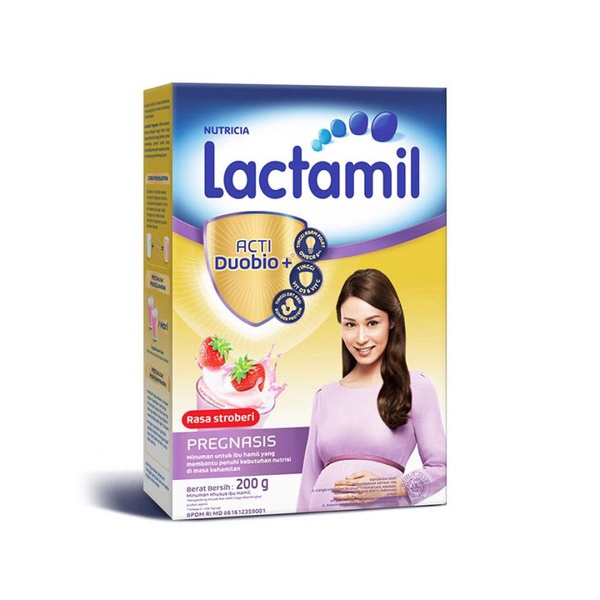 Lactamil Pregnasis Acti Duobio Starwberry 200 Gr | Indonesia ...