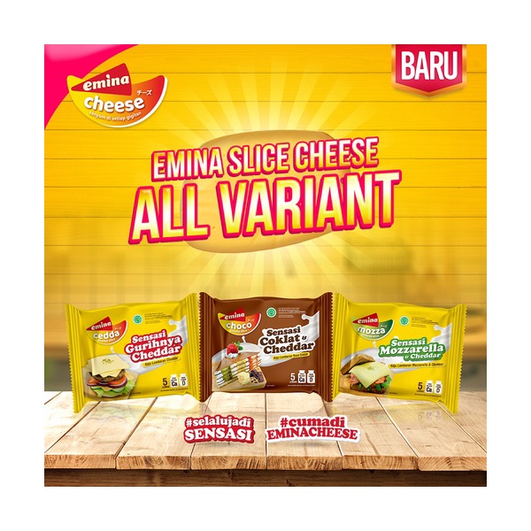 Emina Block Cheese Mozza 165 Gr | Indonesia Distribution Hub