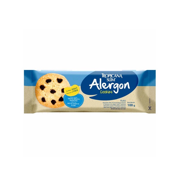 Tropicana Slim Alergon Cookies 100GR | Indonesia Distribution Hub