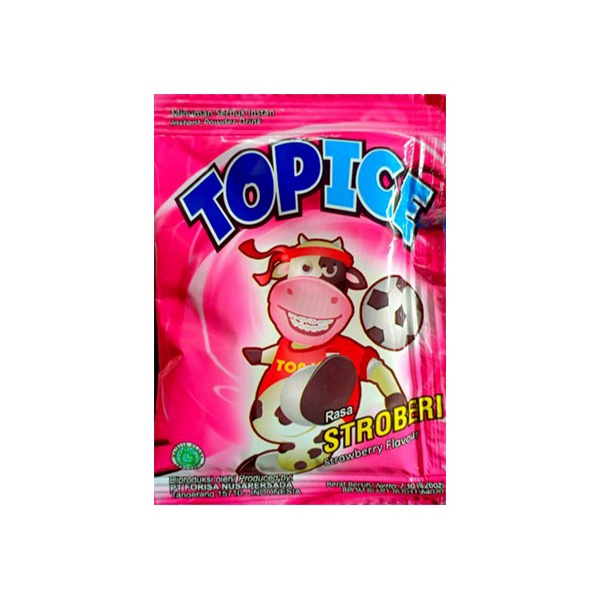 New Top Ice Milkjuss Strawberry | Indonesia Distribution Hub