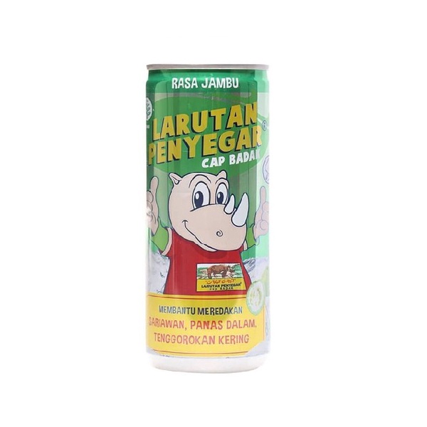 Larutan Penyegar Cap Badak Anak Can 238mL Jambu | Indonesia Distribution Hub