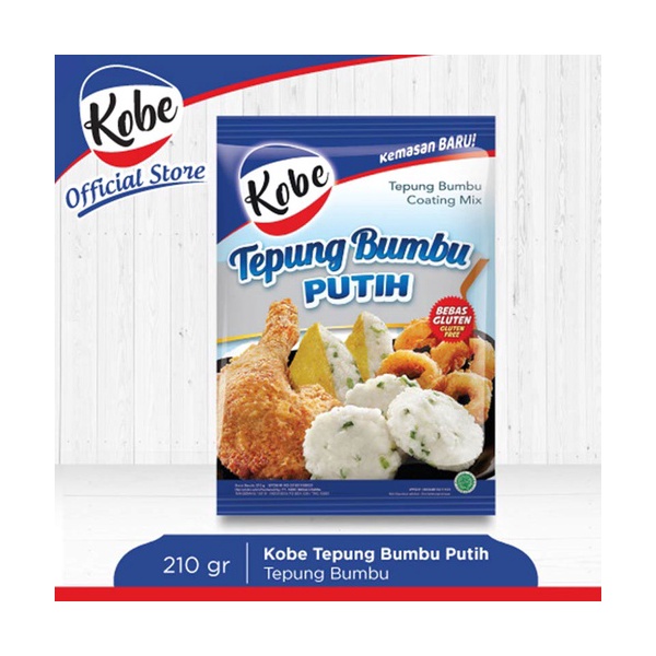 Kobe Tepung Bumbu Putih 210 Gr | Indonesia Distribution Hub