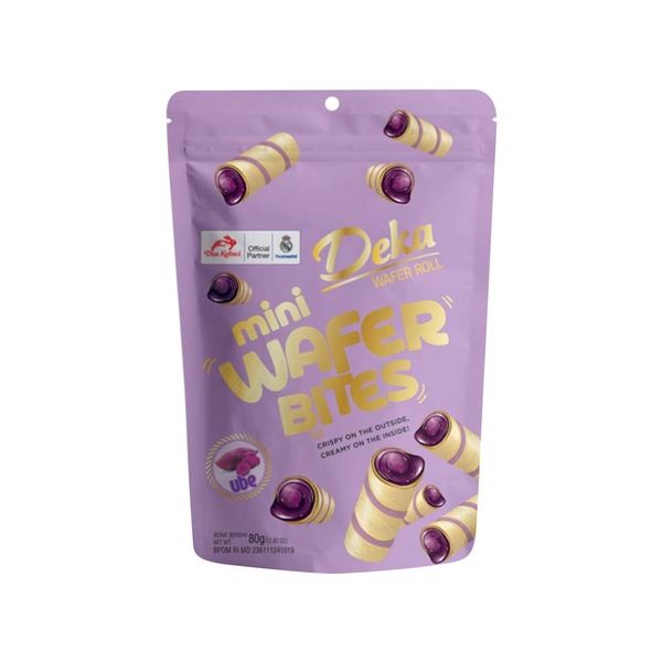 Mini Wafer Bites 80Gr Ube | Indonesia Distribution Hub