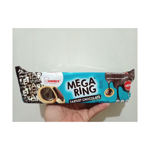 MEGA RING TARTLET CHOCO 120 GR @24 | Indonesia Distribution Hub