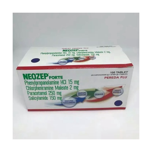 Neozep Forte Tablet 100 | Indonesia Distribution Hub