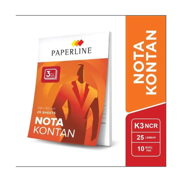 Paperline Nota Kotan K3 NCR | Indonesia Distribution Hub