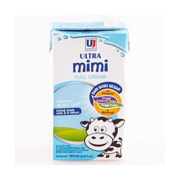 Ultra Mimi Full Cream 125 mL | Indonesia Distribution Hub