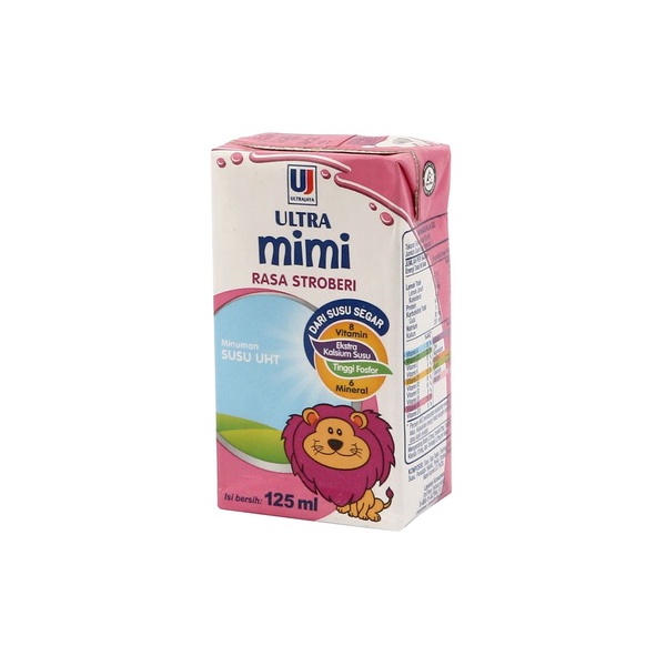 Ultra Mimi Strawberry 125 mL | Indonesia Distribution Hub
