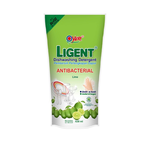 Yuri Ligent Lime Pouch 630 mL | Indonesia Distribution Hub