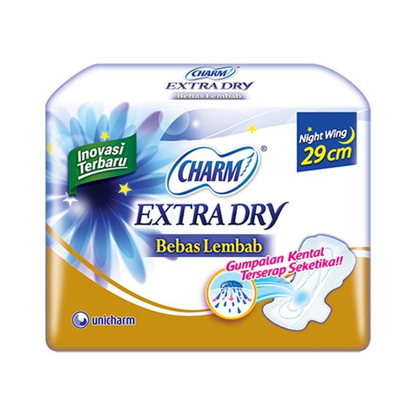 Charm Safe Night 29cm Ultra Slim 6PAD | Indonesia Distribution Hub