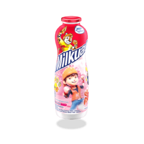 Milkuat Strawberry Botol 130mL | Indonesia Distribution Hub