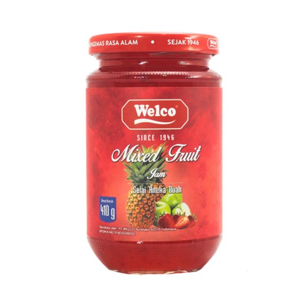 Welco Mixed Fruit Jam 410Gr | Indonesia Distribution Hub