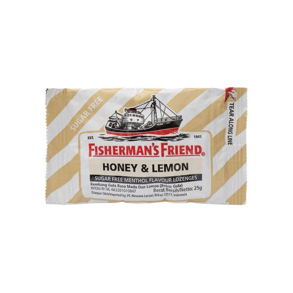 Fisherman SF HONEY LEMON 25Gr ( 1 KRT 288 PC ) | Indonesia Distribution Hub