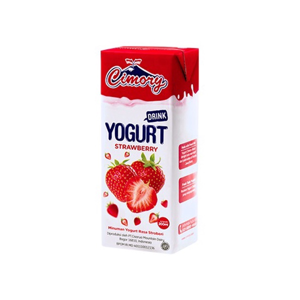 Cimory Yogurt Drink Strawberry UHT 200mL | Indonesia Distribution Hub